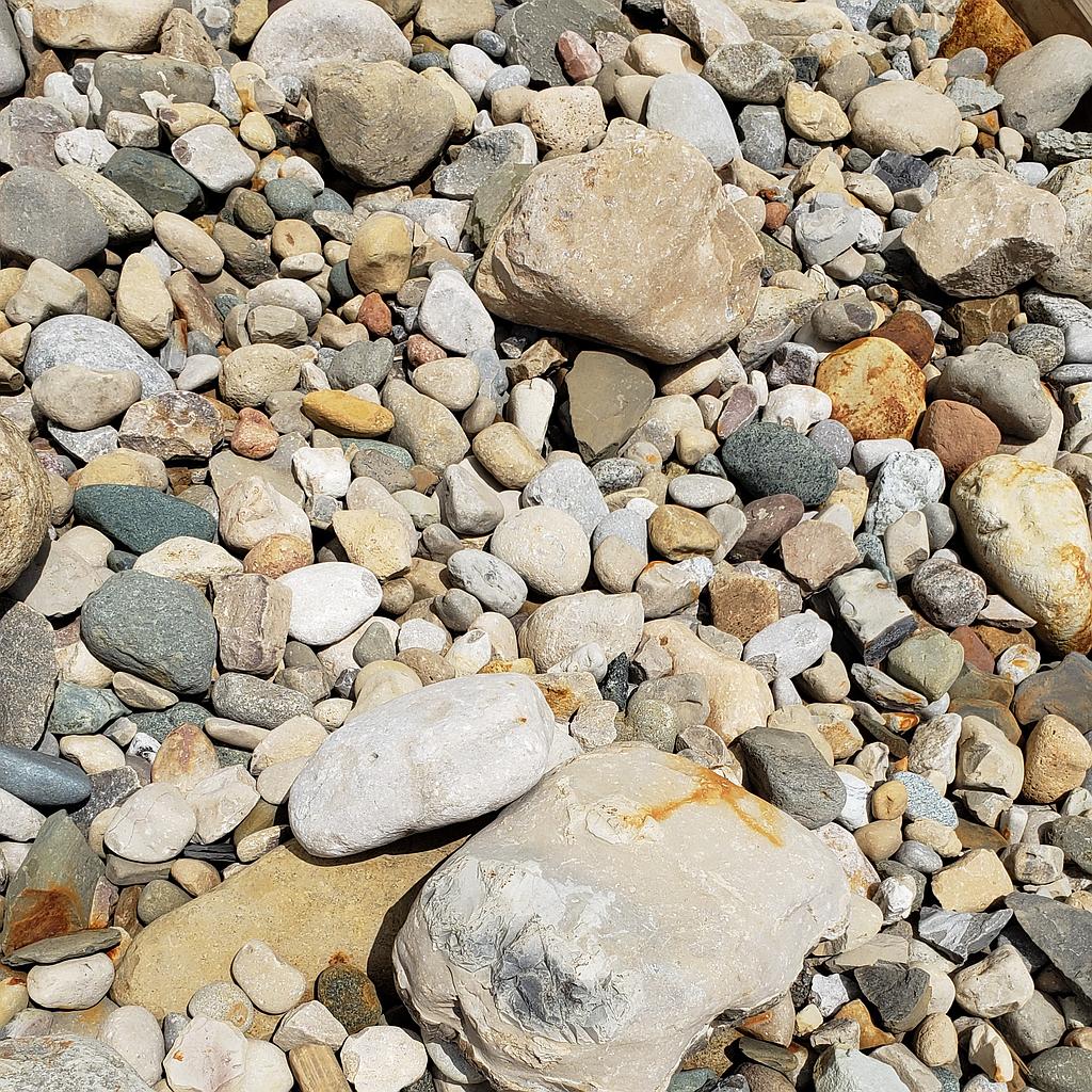 Large River Rocks - Super Sacked Stone Landscape Supply
